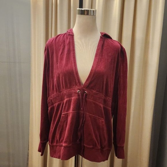 Mossimo Supply | Sweaters | Mossimo Supply Solid Dark Red Cotton Blend ...